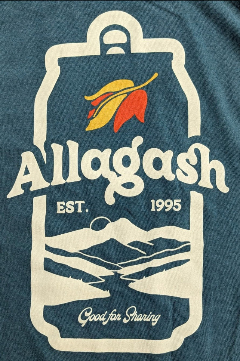 Allagash Retro Long Sleeve - Blue Spruce – Allagash Brewing Company
